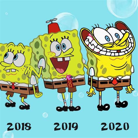 Spongebob Squarepants Facial Expressions