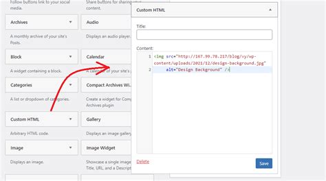 how to add an image to wordpress sidebar widget ltheme