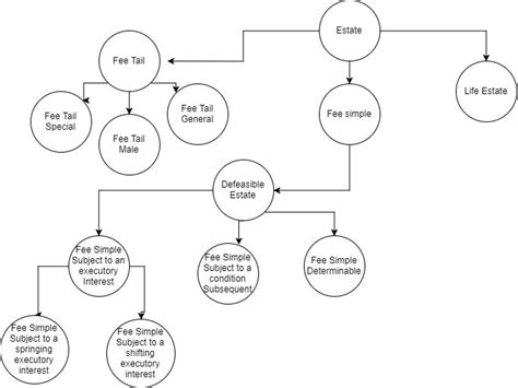 Property Law Estates Diagram Quizlet