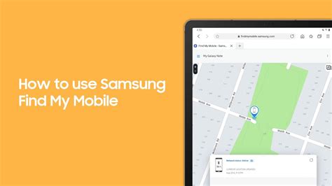 How To Use Samsung Find My Mobile Youtube