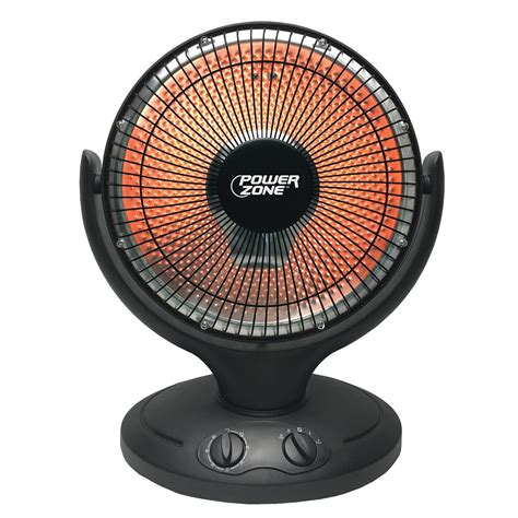 Powerzone Oscillating Parabolic Heater 400 800 W
