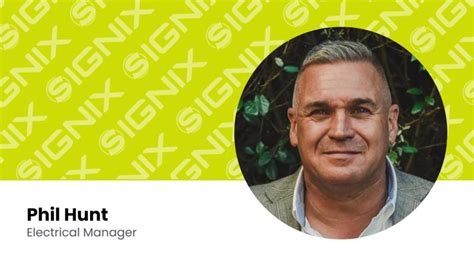 Thomas Querry On Linkedin Congratulations Phil Hunt — Signix