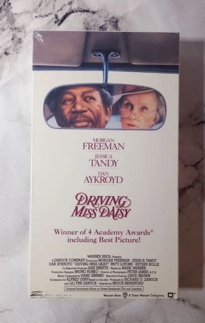 Driving Miss Daisy Vhs Video Tape Sealed Morgan Freeman Jessica Tandy
