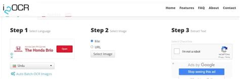 Convert Urdu From Image To Text