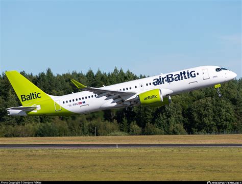 YL-ABG Air Baltic Airbus A220-300 (BD-500-1A11) Photo by Semjons ...