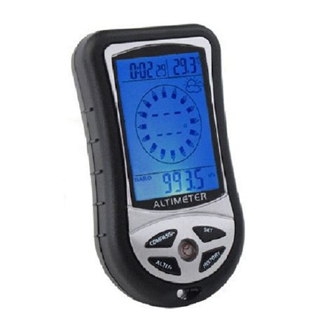 8 In 1 Digital Lcd Compass Altimeter Barometer Device Stuffslane