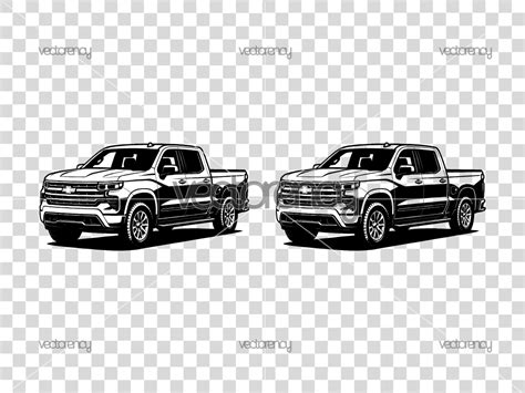 Chevrolet Silverado Svg Vector Png Vectorency