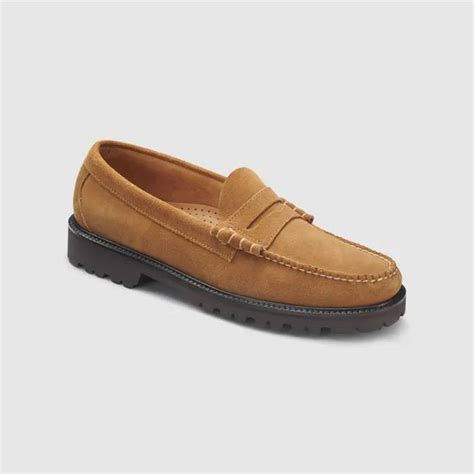 Weejuns By Bass 175 Larson Suede Lug Loafers Grailed