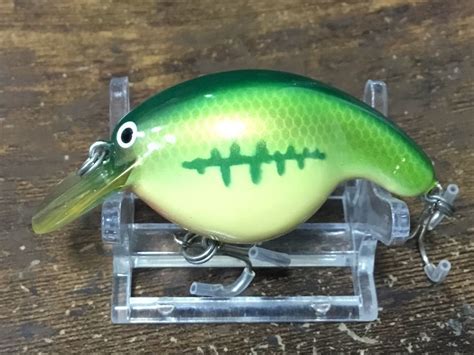 【目立った傷や汚れなし】old Daiwa Bass Hunter 約5㎝・約10g 最初期バスカラー オールド ダイワ バスハンター B級