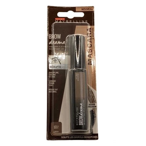 Maybelline Brow Drama Maybelline Mascara Sculpte 7 5ml Medium Brown