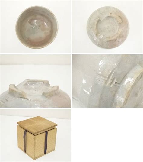 楽天市場中古茶道具信楽焼 寺垣外窯 杉本貞光造 御本手立鶴茶碗保護箱送料無料茶道 抹茶 おしゃれ 抹茶茶碗 抹茶碗 和食器