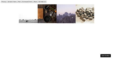Use Carousel Hook Examples Codesandbox