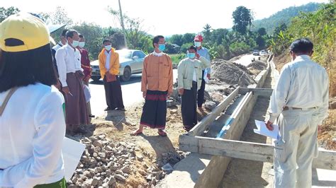 မယ်စဲ့မြို့နယ် ဒေသဖွံ့ဖြိုးရေးလုပ်ငန်းများ အချိန်မီပြီးစီးရေး ကွင်းဆင