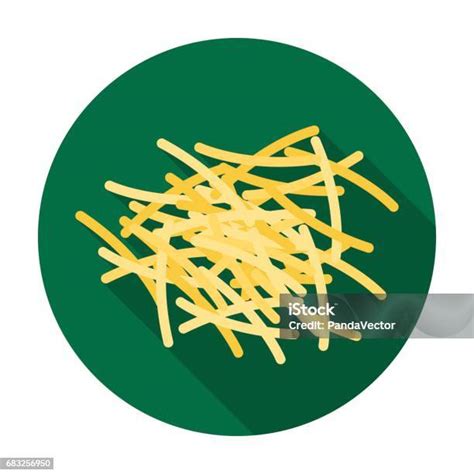 在白色背景上孤立的平面樣式華麗麵食圖示類型的麵食象徵股票向量圖向量圖形及更多商標圖片 商標 平面設計 意式麵 Istock