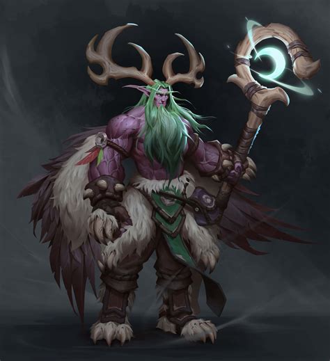 Download Malfurion Stormrage Artwork Wallpaper