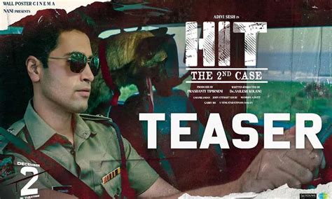 Hit 2 Teaser అడవ శష నన ఖతల మర హట ఖయ Hit The Second