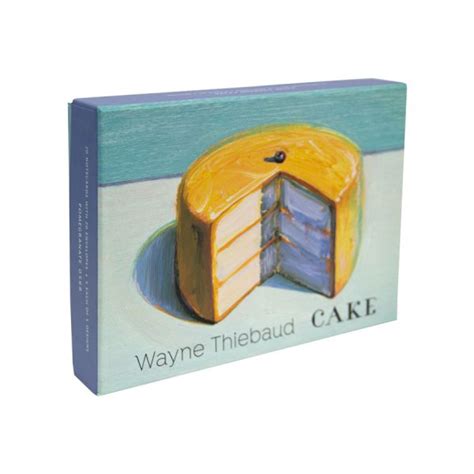 Wayne Thiebaud Cake Boxed Note Cards National Gallery Of Art Shop