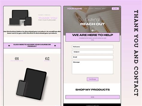 Systemeio Landing Page Website Template Sales Funnel For