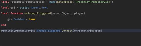Gui Doesnt Open When Proximityprompt Is Held On Scripting Support