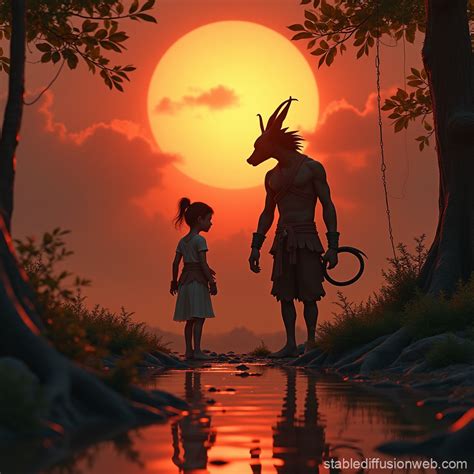 Sun Wukong Concept Art In Dusk Ghibli Style Stable Diffusion Online