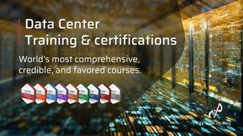 Data Center Training And Certification International Data Center Authority Idca