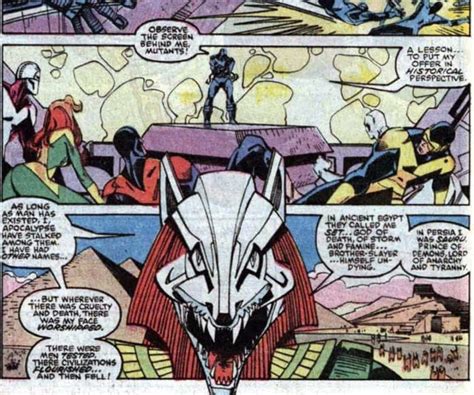First Appearance Of Archangel And The Origin Of Apocalypse