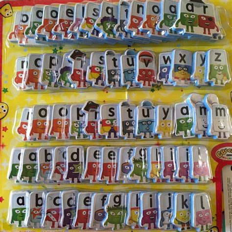 Alphablocks Foam Letter Tiles X 56 Tiles For Educational Etsy Foam