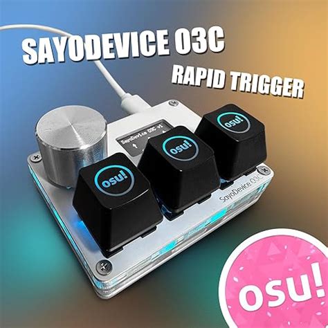Btxetuel Sayodevice O3c Osu Keyboard Rapid Trigger Hall