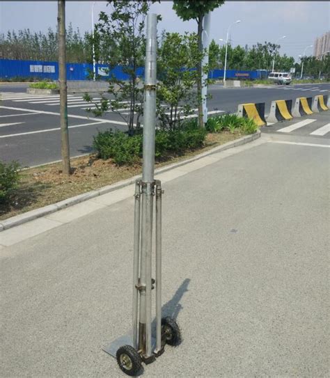 Guyed Lightweight Telescopic Mast Antenna Pole 6 Meter 18 Meter