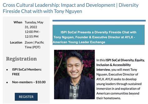 Tony Nguyen On Linkedin Diversity Youthleadership