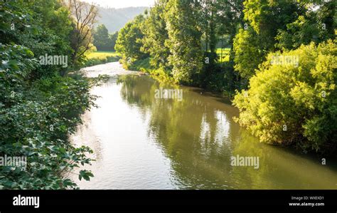 River Neckar Near Horb South Germany Stock Photo Alamy