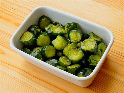 【野菜ひとつ】きゅうりのめんつゆ漬け Pickling Cucumbers Cooking Recipes Food Blog