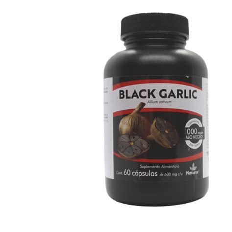 Black Garlic Ajo Negro Naturex Cap 600 Mg C60 Bodega Aurrera En Línea