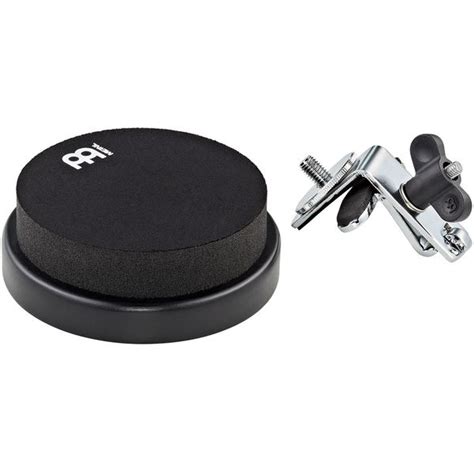 Meinl 4 Bass Drum Mounted Pad Black Thomann Uk