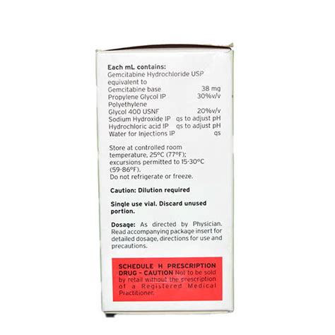 Gemita 1000mg Injection Onco Healthmart