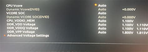 Where Which One Is Ram Voltage In Bios Fpshub Fps Games Hub Fps Gaming Hub