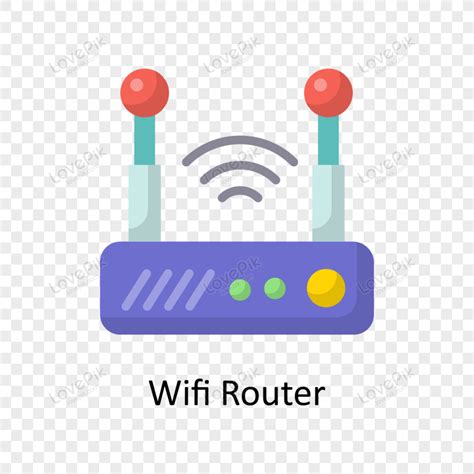 Wifi Router Vector Flat Icon Design Illustration PNG Image Free Download And Clipart Image For