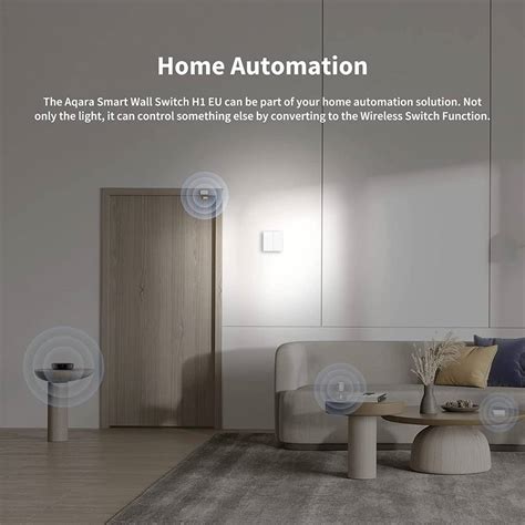 Aqara H1 Eu Smart Wall Switch Zigbee 30 No Neutral Round Wall Box