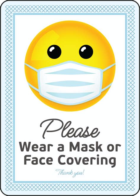 Please Wear A Mask Sign Printable Gov
