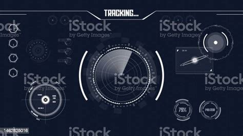 미래 우주선 Hud 인터페이스 개념입니다 추상 기술 컨트롤 진행 표시줄 원 혁신 사이버 공간 배경 0명에 대한 스톡 벡터 아트 및 기타 이미지 Istock