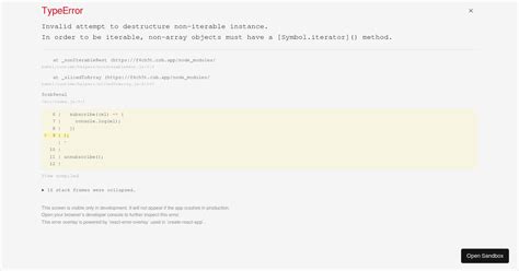 Wonka Documentation Invalid Codesandbox