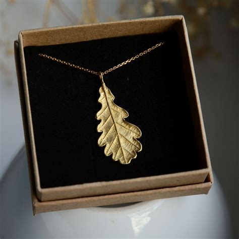 Oak Leaf Jewelry Etsy