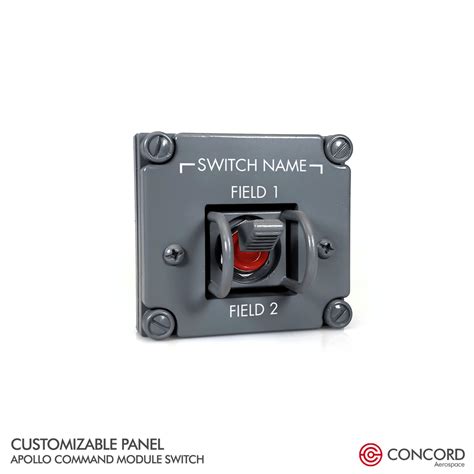Customizable Apollo Switch Panel Concord Aerospace