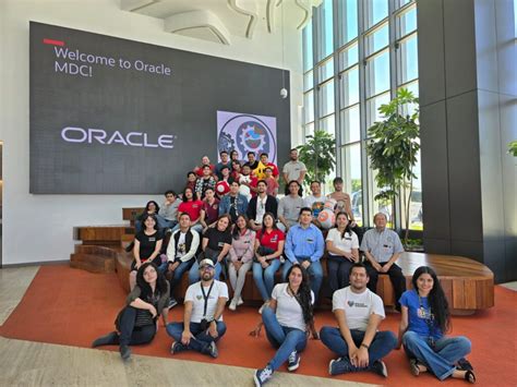 Visita Industrial A Las Instalaciones De La Empresa Oracle México