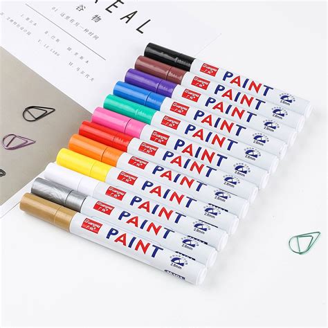 2 8mm Waterproof Permanent Marker Pen For Diy Black Card Photo Album