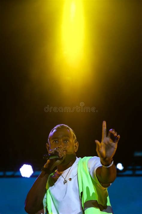 Tyler The Creator In Concert At Boston Calling Editorial Photo Image