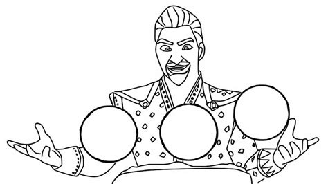 Fargelegging Tegninger Wish Asha Og Den Gode Stjernen King Magnifico 7