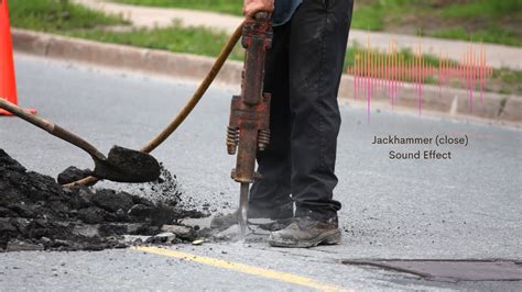 Jackhammer Loud Sound Effect Youtube