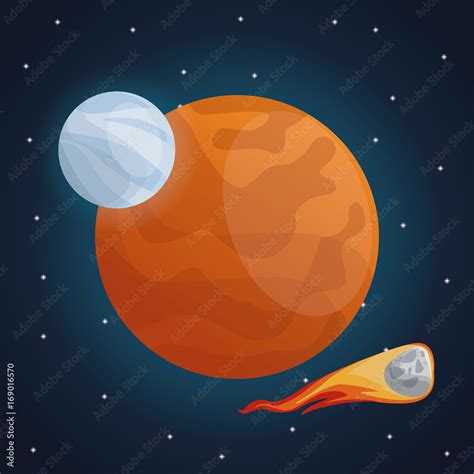 Planet Mars Color
