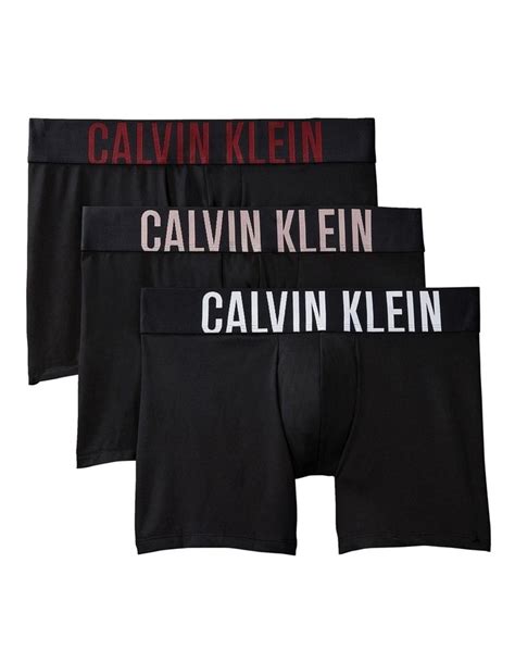 Calvin Klein Intense Power Micro Boxer Briefs 3 Pack In Black Myer